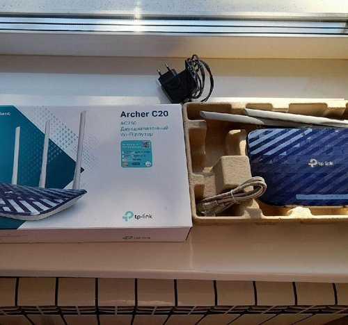 Wi-fi роутер tp-link Archer C20 AC750