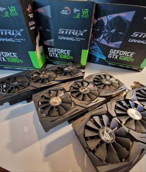 Видеокарта 1080ti asus Rog Strix купить | Комьютерные аксессуары и комплектующие | Festima.Ru ...