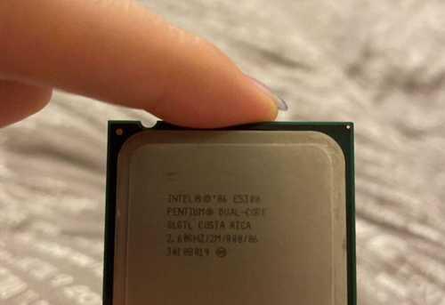 Процессор Е5300 2М Pentium 2.60 Гц