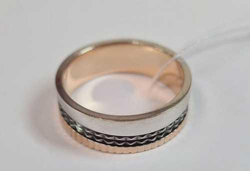 Золотое обручальное кольцо 19,5 (сн554006)