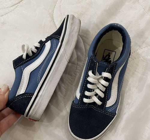 Детские кеды vans 28