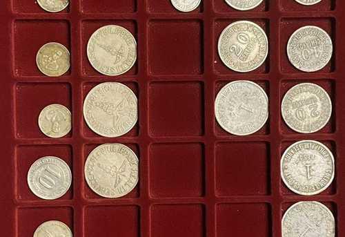 Коллекция редких монет и бон лепрозориев