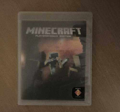 Диск PS3 Minecraft