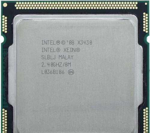 Intel Xeon X3430, 4 cores, 2.4 GHz slblj