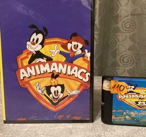 Animaniacs Sega картридж стародел биг бокс