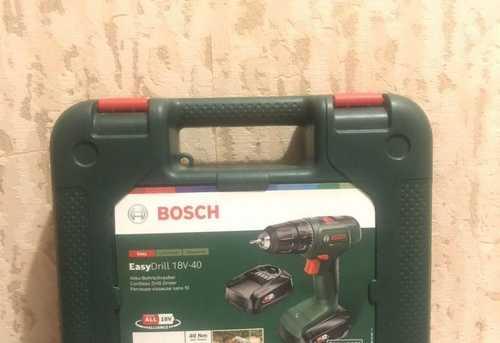 Шуруповерт bosch EasyDrill 18v-40