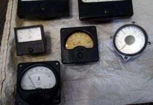 Авиац. измеритель, термометр, амперметр и тд. СССР