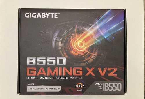 Материнская плата Gigabyte b550 Gaming X V2 AM4