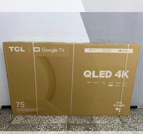 Телевизор TCL 75T7B 2024 Гарантия, чек