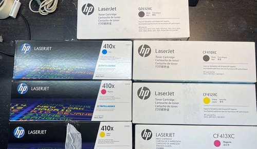 Картриджи HP Q2612AC CF410XC CF411X CF412X CF413X