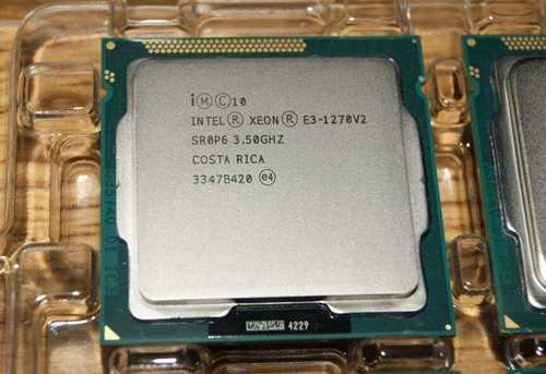 Xeon E3-1270 v2 (аналог i7-3770) LGA 1155