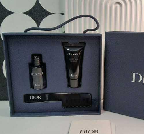 Dior sauvage подарочный набор