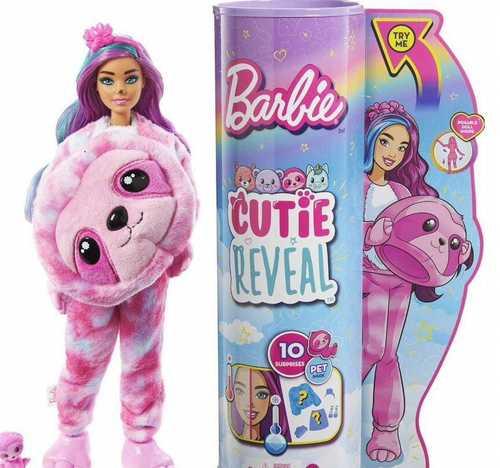 Барби Кьюти Ленивец Barbie Cutie Reveal Sloth США