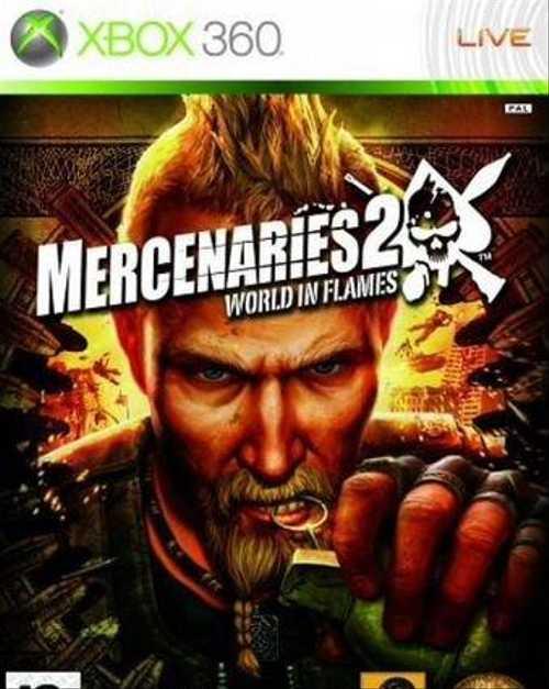 Mercenaries 2 World in Flames (Xbox 360, рус, бу)