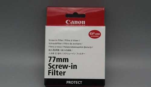 Светофильтр 77mm Screw-in UV Canon(like new)