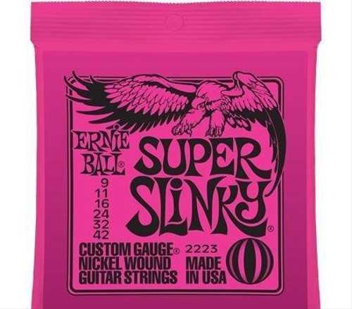 Комплект струн Ernie Ball для электрогитары 9-42