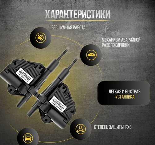 Доводчики дверей Hyundai H1 TQ 2007-2015