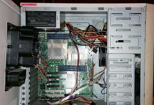 Сервер X8DTL-i, L5630 x 2, 12 Gb