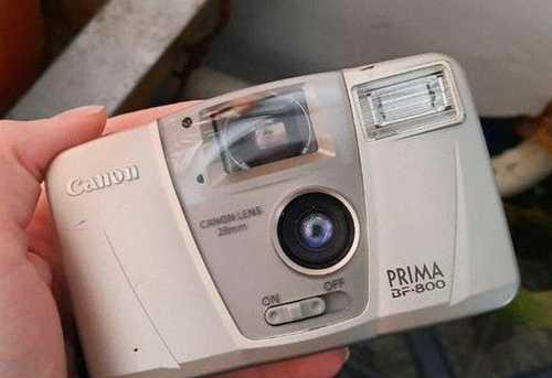 Пленочный фотоаппарат canon prima bf800