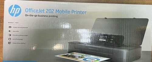 Принтер мобильный HP 202