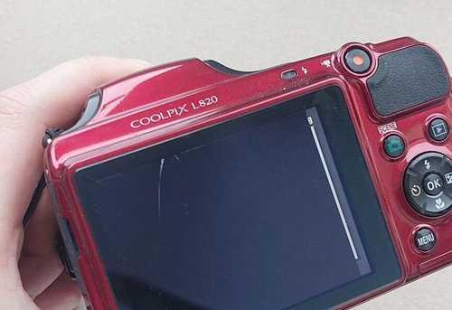 Nikon coolpix L820 (В ремонт, Включается )