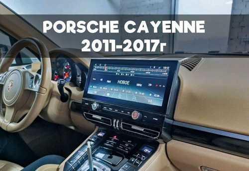 Android магнитола на Porsche Cayenne 2011+