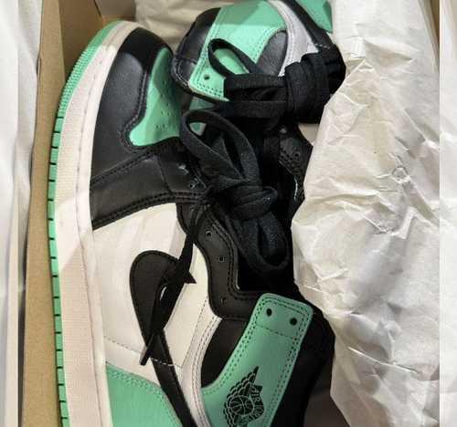 Кроссовки nike air jordan 1 high og tiffany