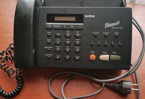 Телефон-факс Brother Personal FAX-170