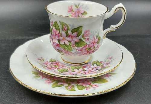 Чайное кофейное трио May Flower Paragon Англия