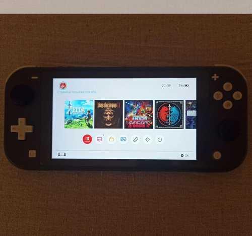 Nintendo switch lite прошитая