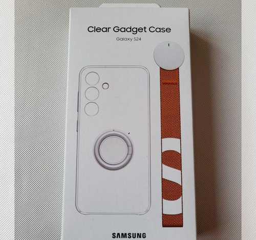 Чехол Clear Gadget Case на Samsung S24 оригинал