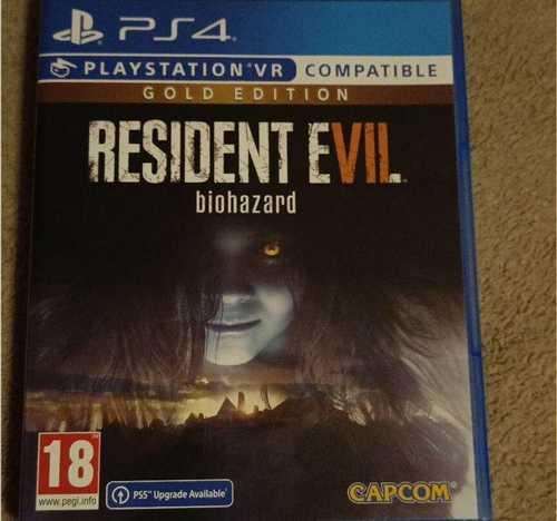 Resident evil 7 gold edition ps4