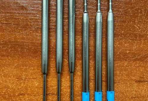 Металлические стержни для шариковой ручки 6 шт