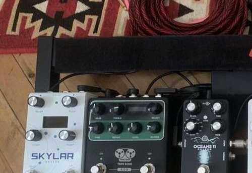 Продам педали, GFI EHX NUX delay Reverb