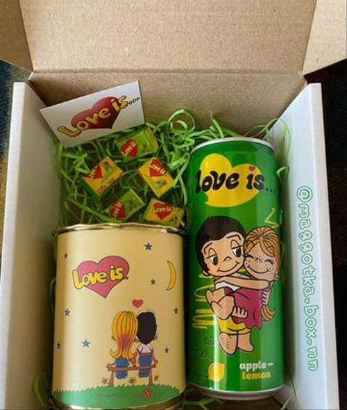 Подарочный набор love is