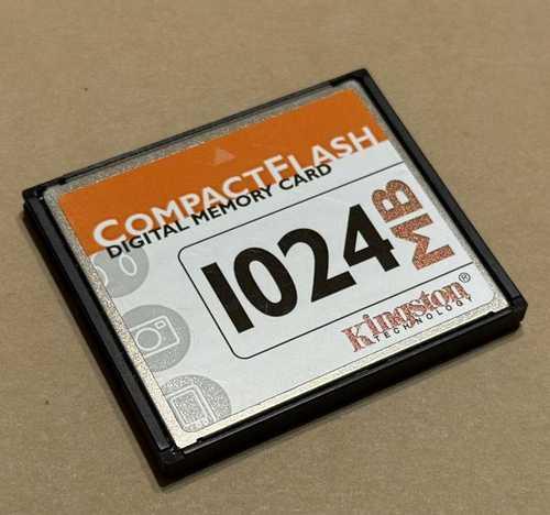 Карта памяти compact flash 1 gb