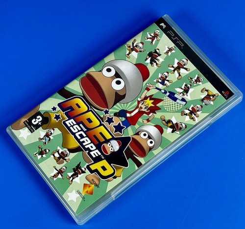 Ape Escape P (диск, Sony PSP)