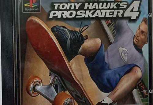Игра PlayStation 1 Tony Hawk Pro Skater 4