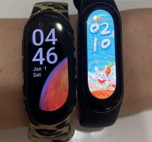 Фитнес браслеты xiaomi mi band 6,7