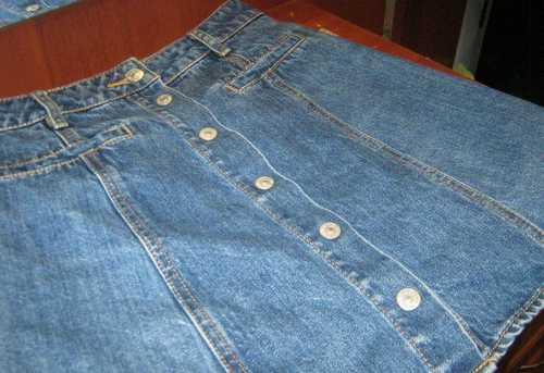 Детская джинсовая юбка pull &bear denim