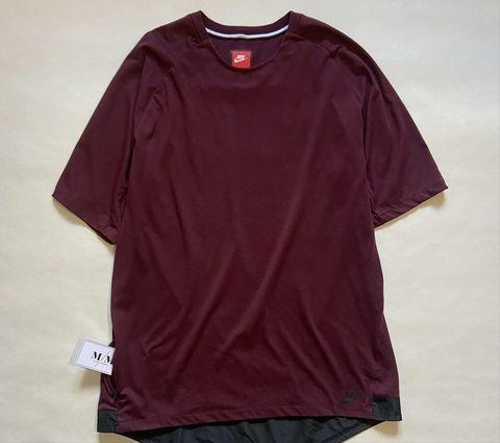 Футболка Nike tech NSW BND TOP SS KNT Drill