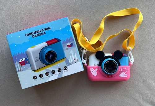 Детский цифровой фотоаппарат mickey mouse 4в1