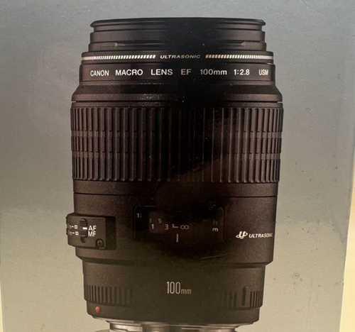 Canon ef 100mm f/2.8 USM Как новый