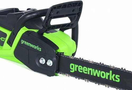 Пила цепная аккумуляторная Greenworks GD40CS20XK4