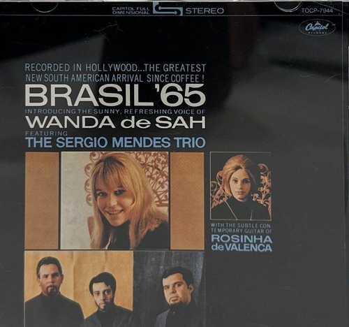 The Sergio Mendes Trio Brasil '65 CD JP NM