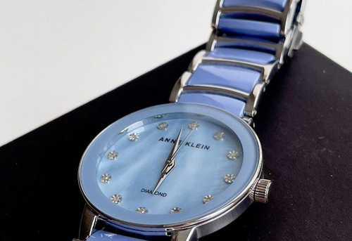 Кварцевые женские часы Anne Klein AK-2673 голубые