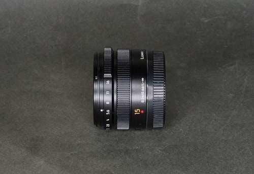 Leica DG Summilux 15mm f/1.7 Asph обмен