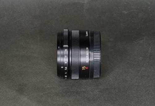 Leica DG Summilux 15mm f/1.7 Asph обмен