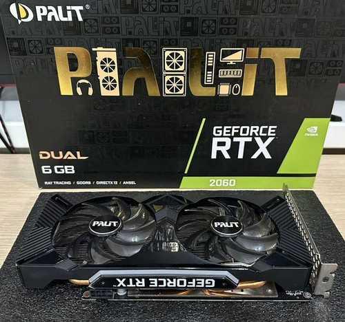 Видеокарта RTX 2060 6gb Palit