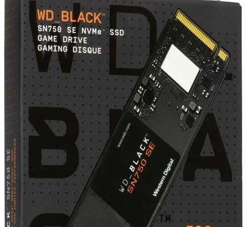 SSD 500Gb WD Black SN750 M.2 2280 NVMe (новый)